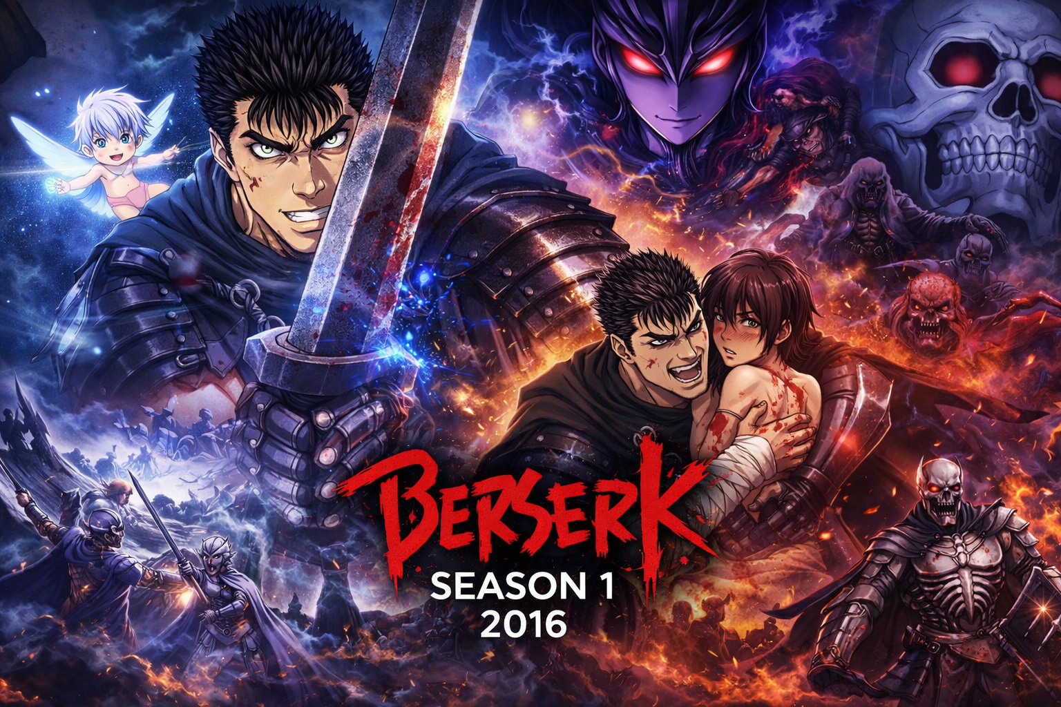 Berserk Anime Review: Which Version is Peak? | 1997 vs Movies vs 2016 ...